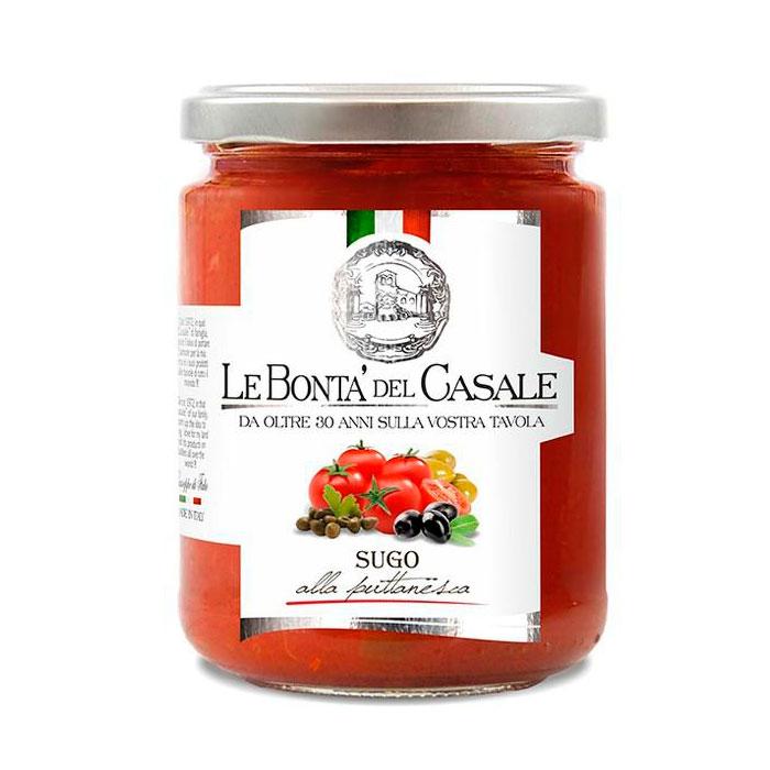 Le Bonta Соус для пасты Alla Puttanesca 314 мл — купить с доставкой в ...